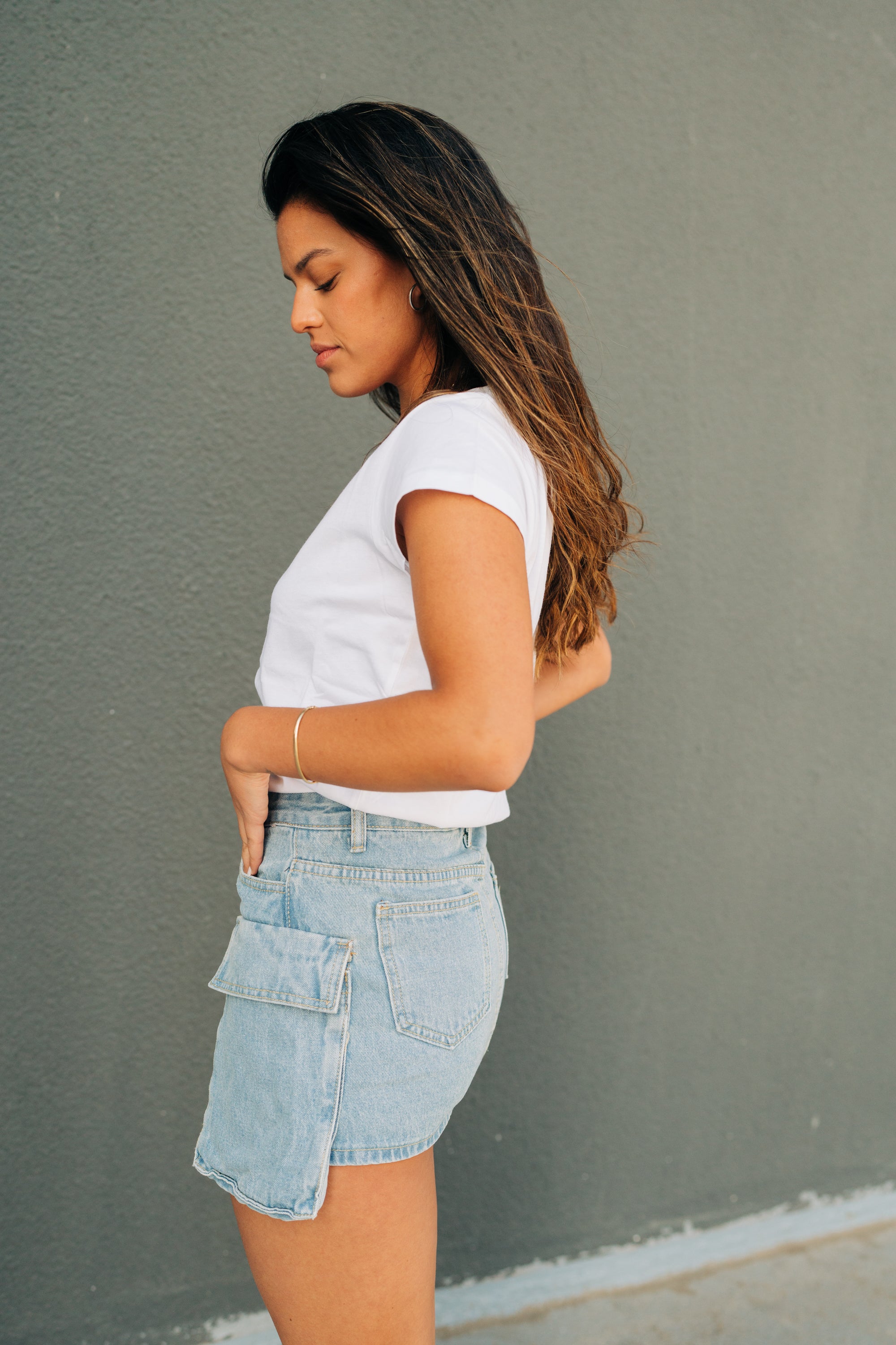 Polera Basic Blanca – UNIHOOD